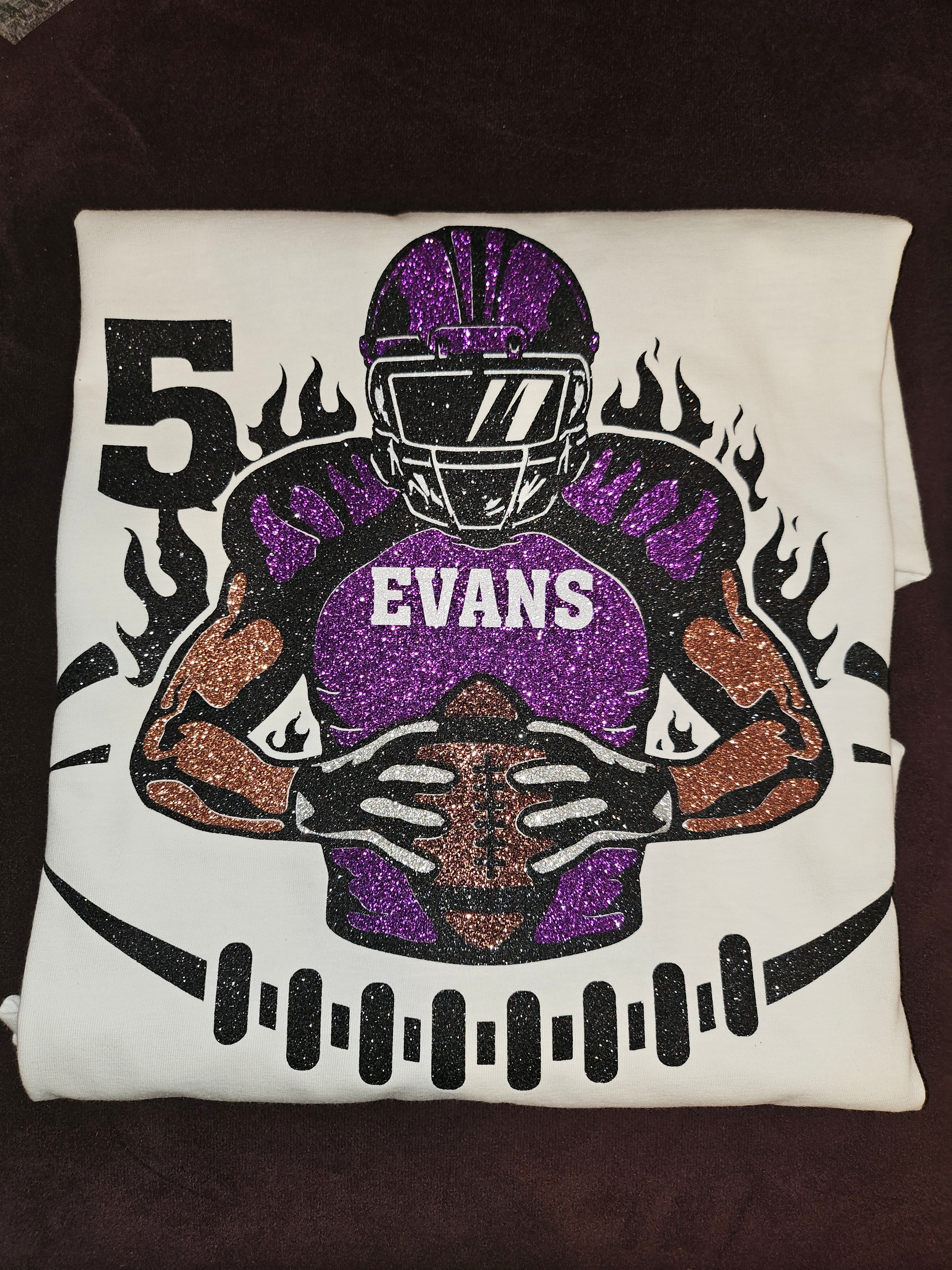 Custom Football Player – Sammy Jean &Co